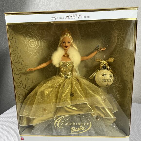 Mattel | Toys | Nib Holiday Celebration Special Edition 200 Barbie ...